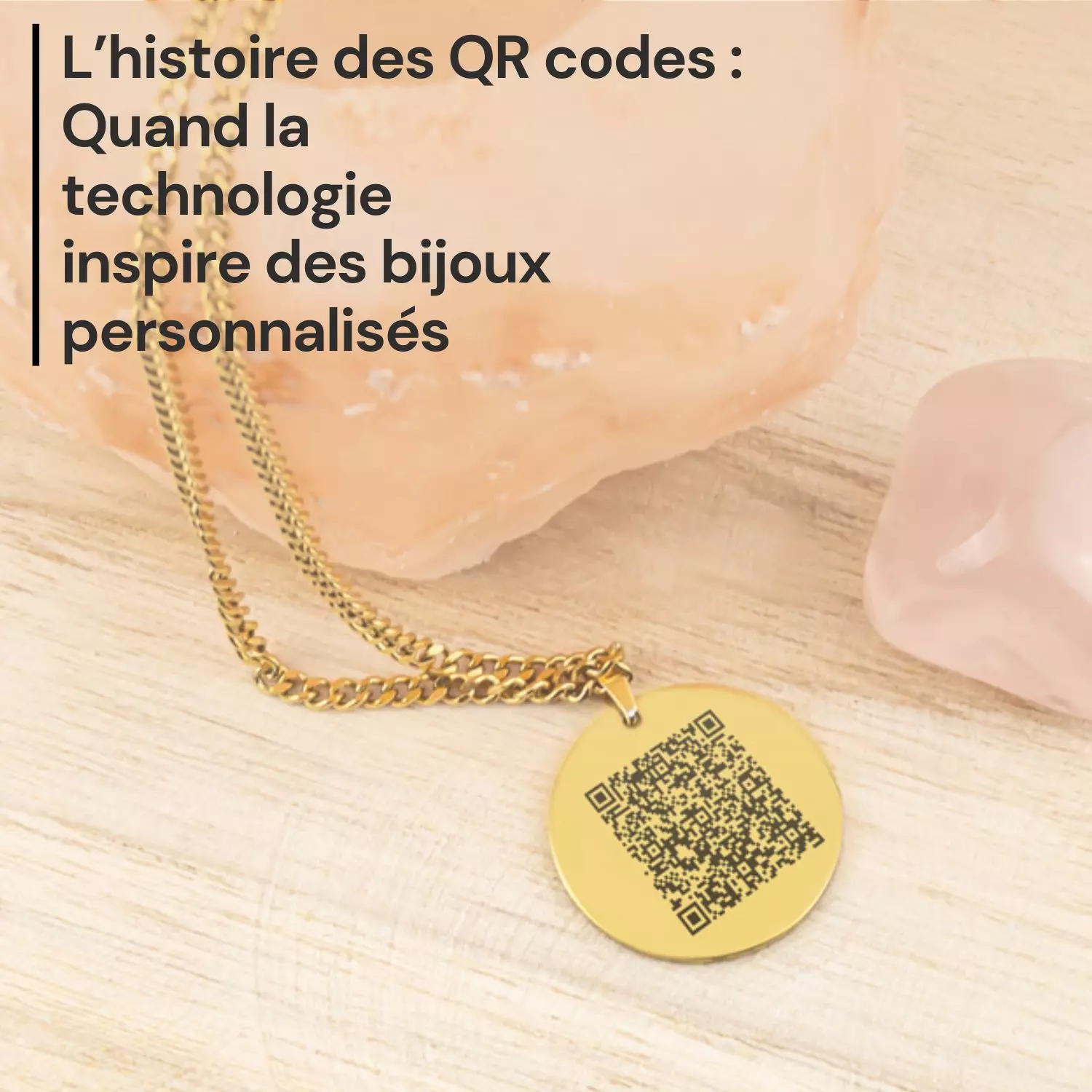 Bijoux personnalisés avec Qr code : L'histoire des QR codes - Les bijoux de Mélanie